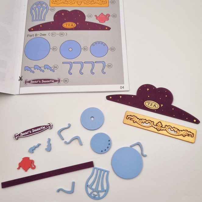 Bear’s Sweetie – Secret Garden DIY Rolife – cherryhoney